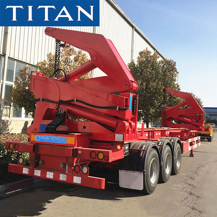 Container Side Lifter Trailer for Sale In Namibia Luderitz