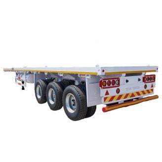 12 Metre 3 Axle Flatbed Truck Trailer for Sale Price in Zimbabwe